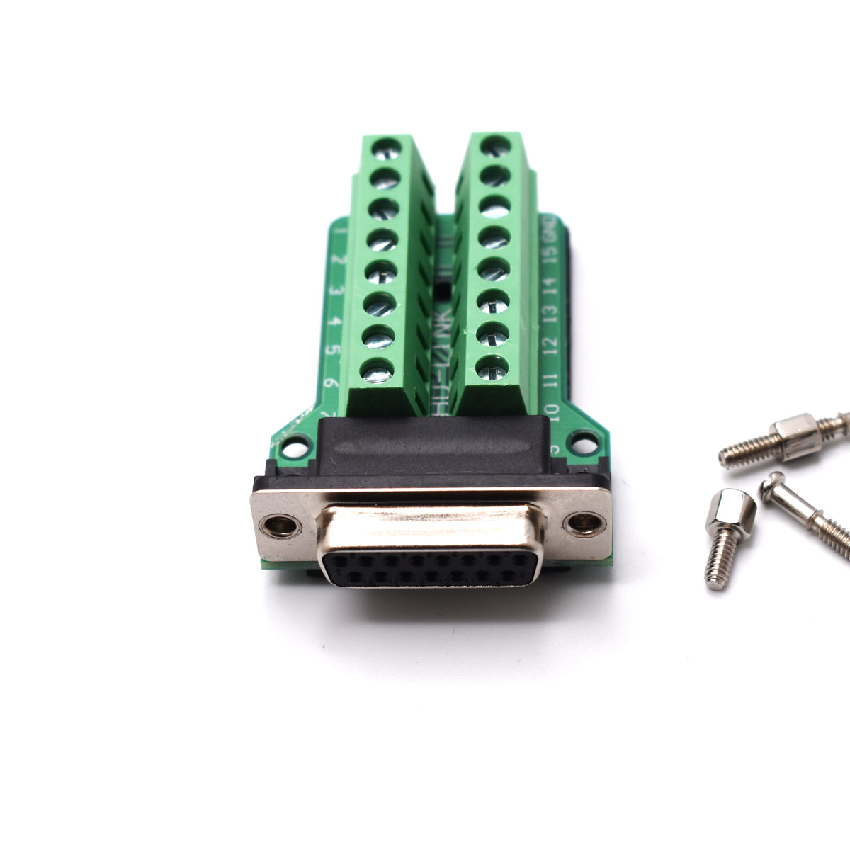 DB15 D-Sub 15 Pin Plug Breakout Terminals Solderless
